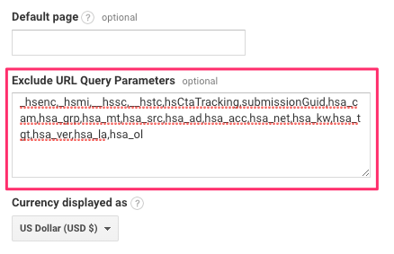 How to Exclude HubSpot URL Query Parameters in Google Analytics